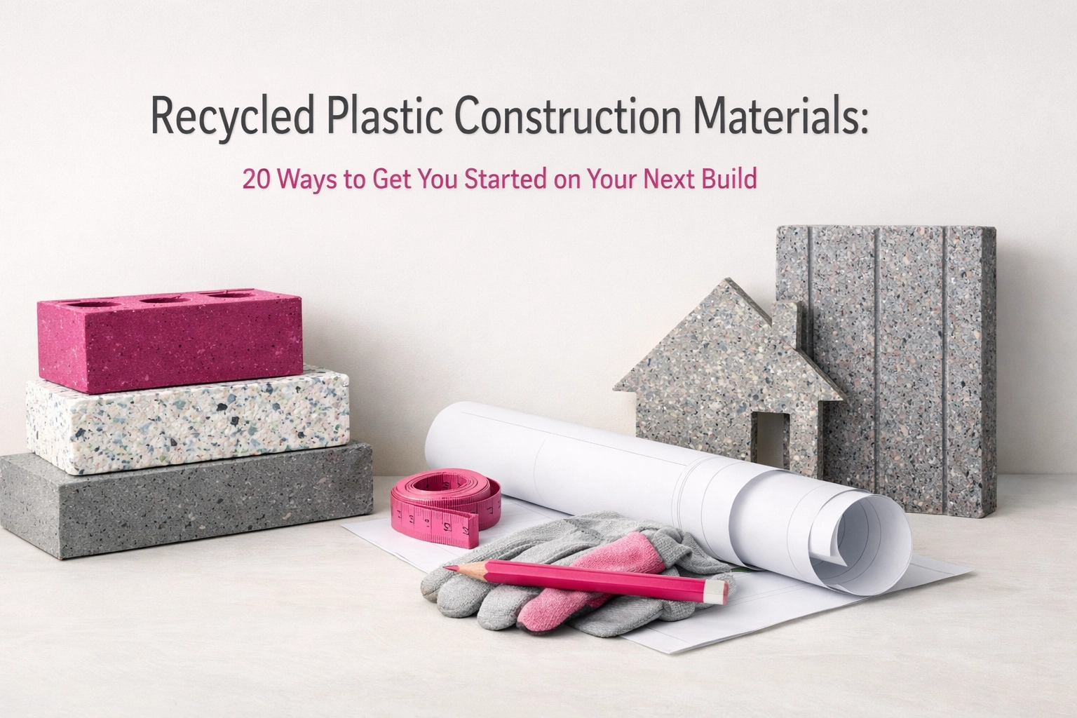 Recycled Plastic Construction Materials: 20 Ways to Get You Started on ...